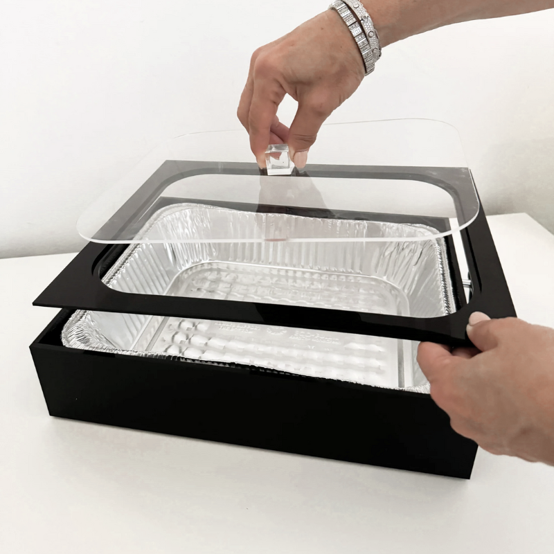 Acrylic Pyrex Holder. Miami Home Decor.– Pom Gifts